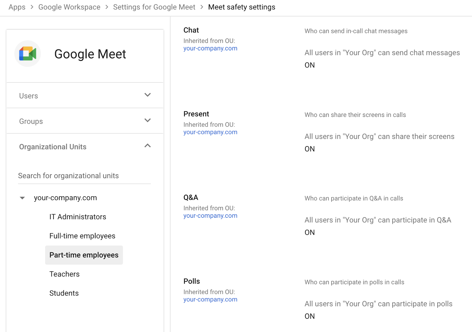 Nieuwe Mogelijkheden In Google Meet Voor Beheerders Schoolit
