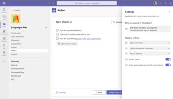 Reflect-monstertjes in Teams krijgen meer mogelijkheden - Schoolit